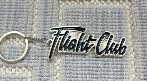 NYC FLIGHT CLUB KEY CHAIN RARE RETRO COOL HYPE New York VINTAGE CLASSIC ...