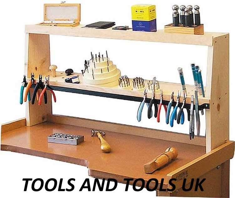Jewelers Workbench Tool Rack Jewellers Wooden Bench Pin With Metal