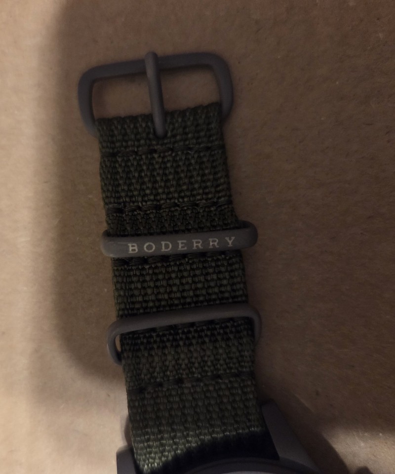 Boderry Landmaster Men's Titanium Green NH35 Automatic Field Watch | eBay