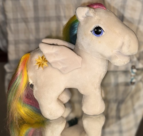 Vintage Hasbro Softies My Little Pony Starshine Plush Stuffed | eBay