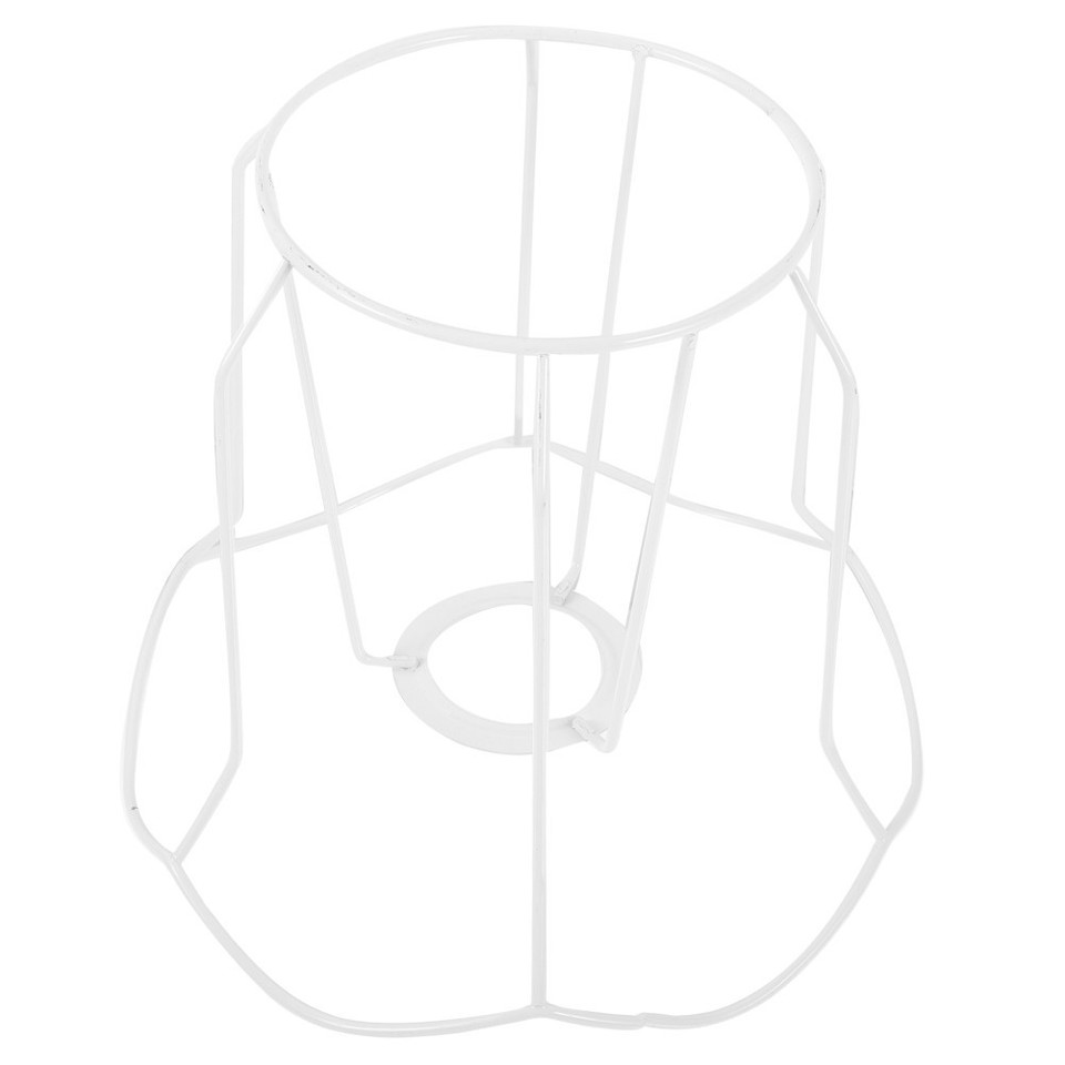 Metal Lamp Shade Frame Iron Wire Light Shade Cage Frame Lampshade ...
