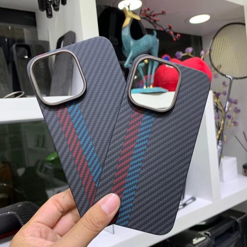 Genuine Carbon Fiber Splicing Case For iPhone 15 Pro Max Aramid Ultra ...