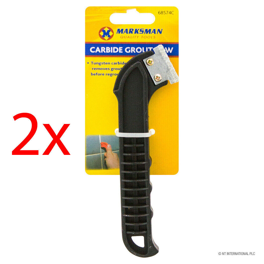 2 X TILE GROUT SAW RAKE REMOVER CARBIDE FLOOR TUNGSTEN CLEANER WALL ...