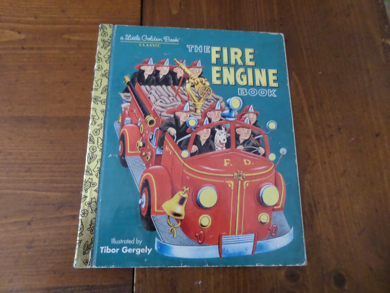 The Fire Engine Book, A Little Golden Book,1987(Tibor Gergely) | eBay