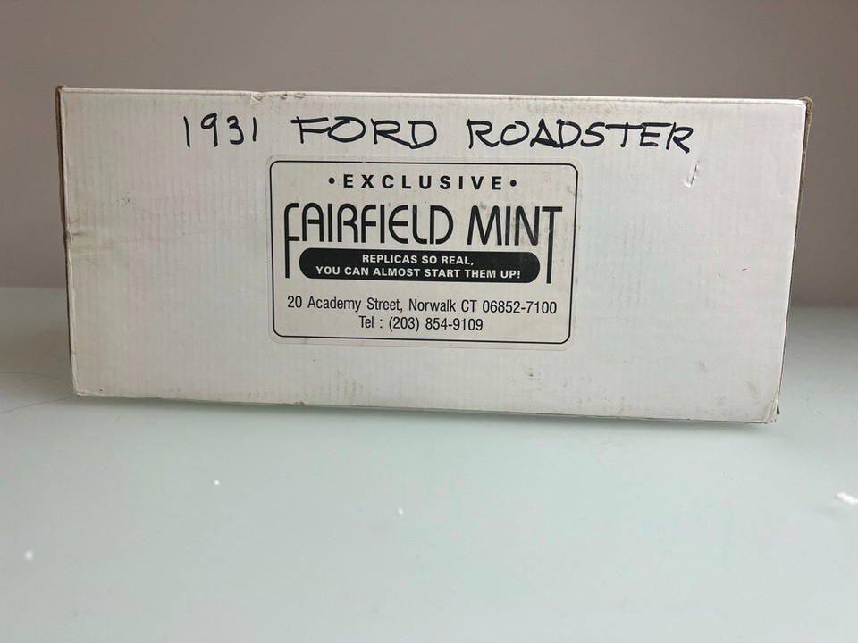 Fairfield Mint 1934 Ford Model A Roadster | eBay