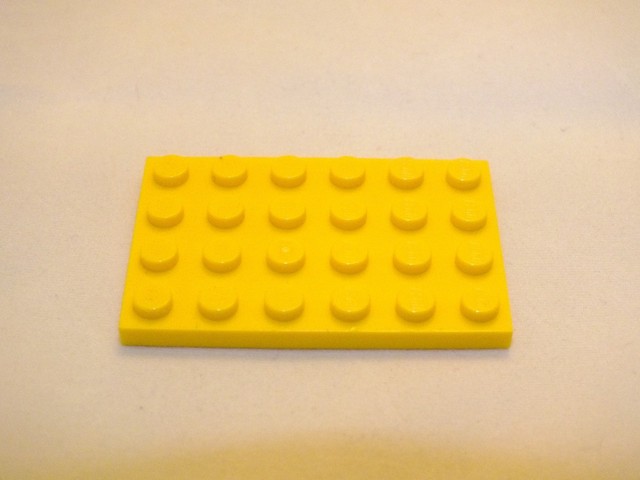 LEGO 4X6 YELLOW PLATE BRICK BRAND NEW NEVER USED 155 PIECES | eBay