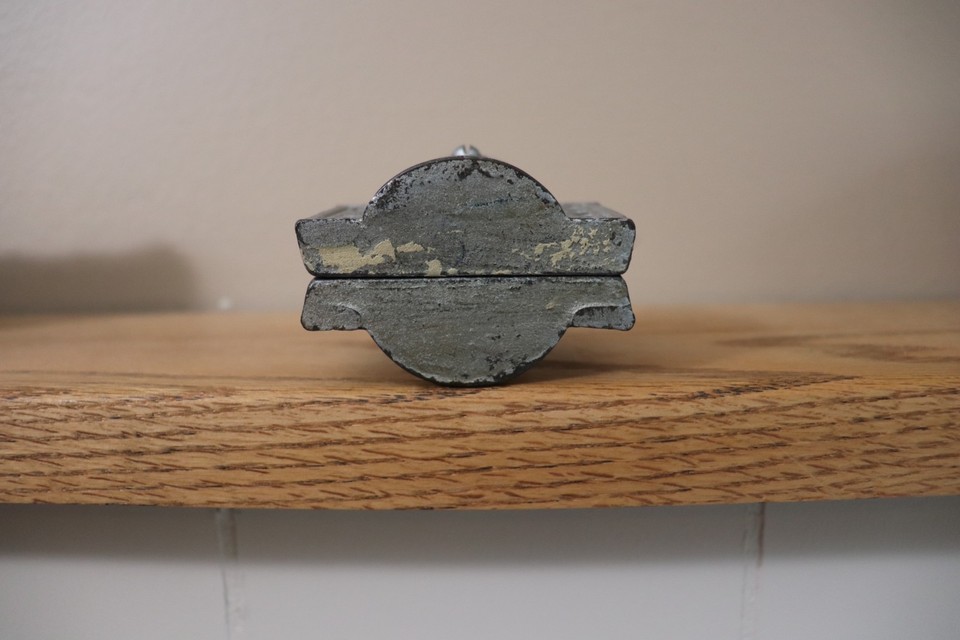 Cast iron small presto building bank | eBay