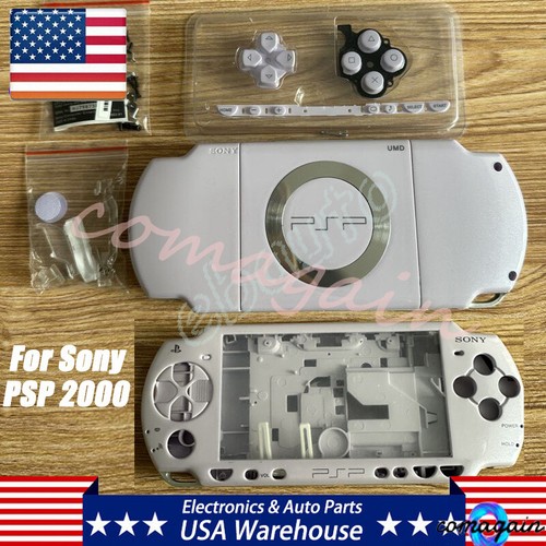 Lavender Shell Housing Case Cover Full Buttons Kits For PSP2000 PSP ...