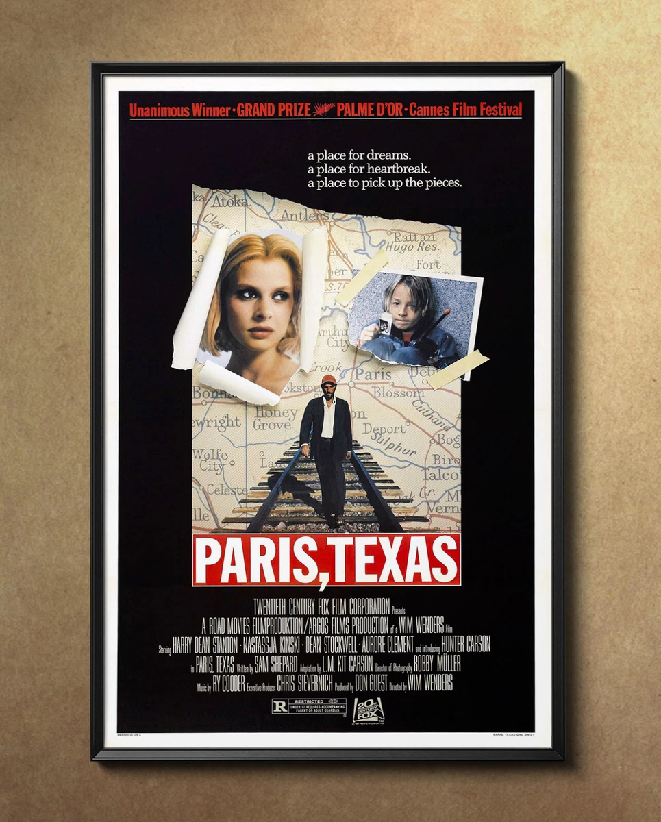 Paris Texas Film Poster