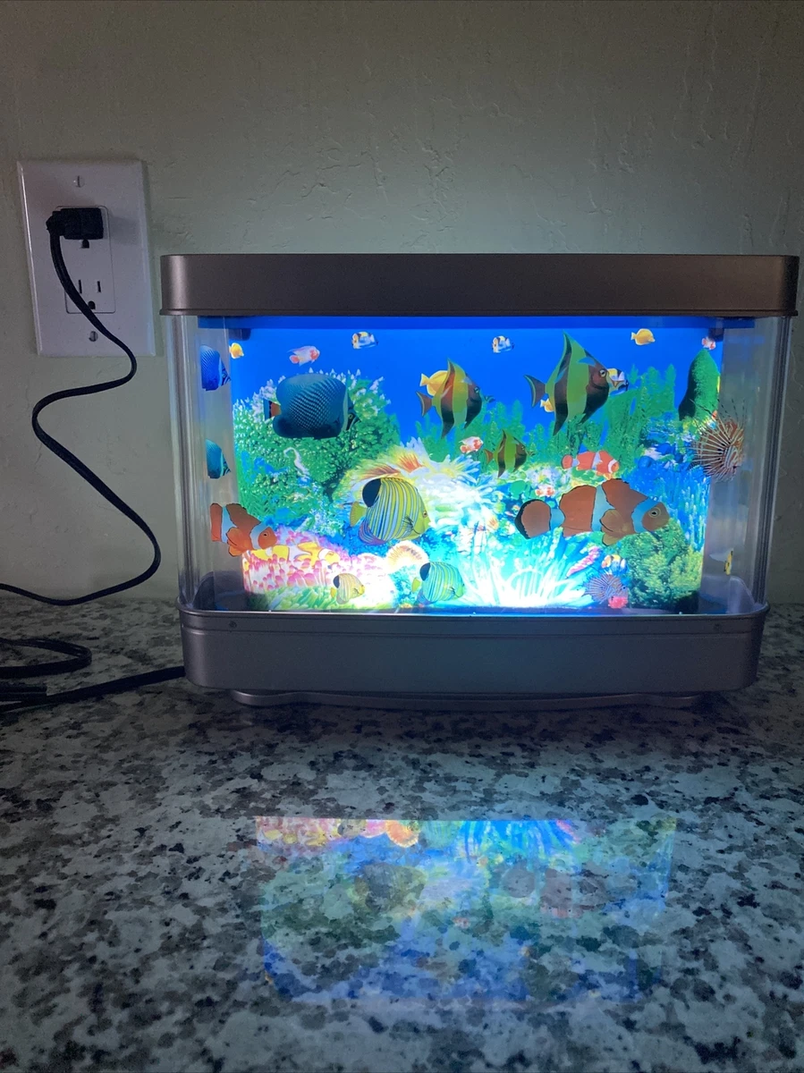 Moving Fish Lamp