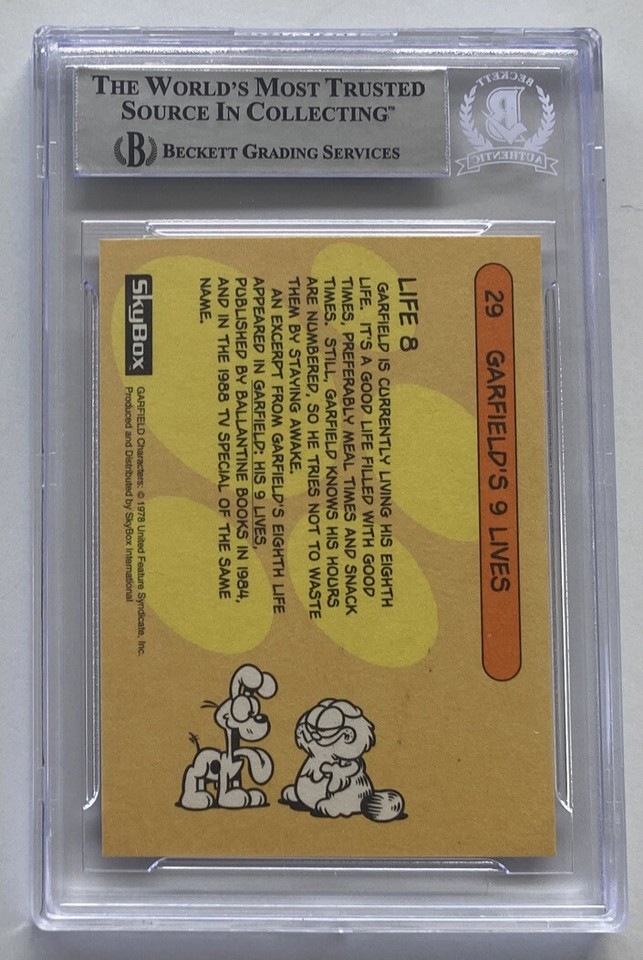 DAN DAVIS SIGNED 1992 SKYBOX GARFIELD #29 BECKETT AUTHENTIC AUTO | eBay