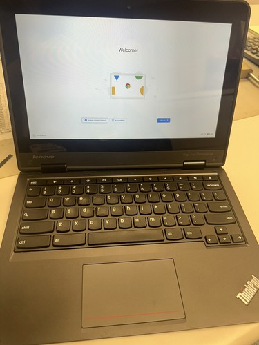 Lenovo ThinkPad Yoga 11e Chromebook Touchscreen Tablet mode Celeron 1 ...
