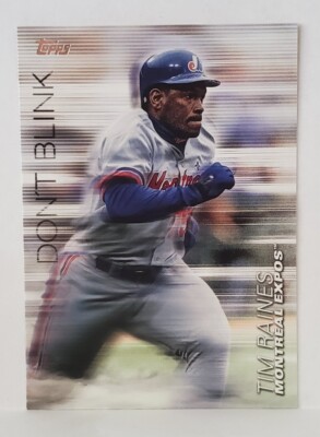 2018 Topps Update Don't Blink #DB-2 Tim Raines Montreal Expos | eBay