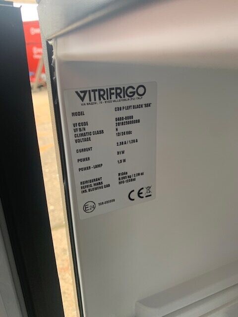 Vitrifrigo C39P Left Black 0400-0069 – 12V Compressor Fridge Freezer | eBay
