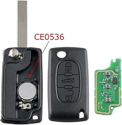 clé télécommande peugeot 308 3008 5008 PARTNER EXPERT C3 C5 JUMPY ...