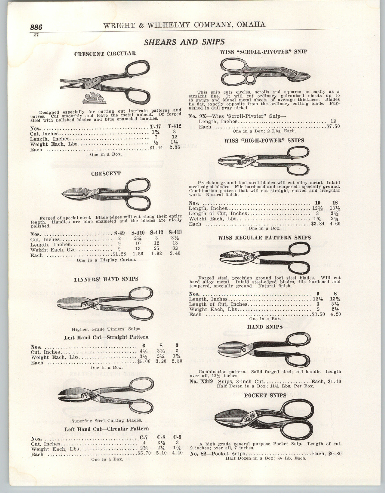 1937 PAPER AD 7 PG Tin Tinners Tools Hammers Torch Shear Machine | eBay