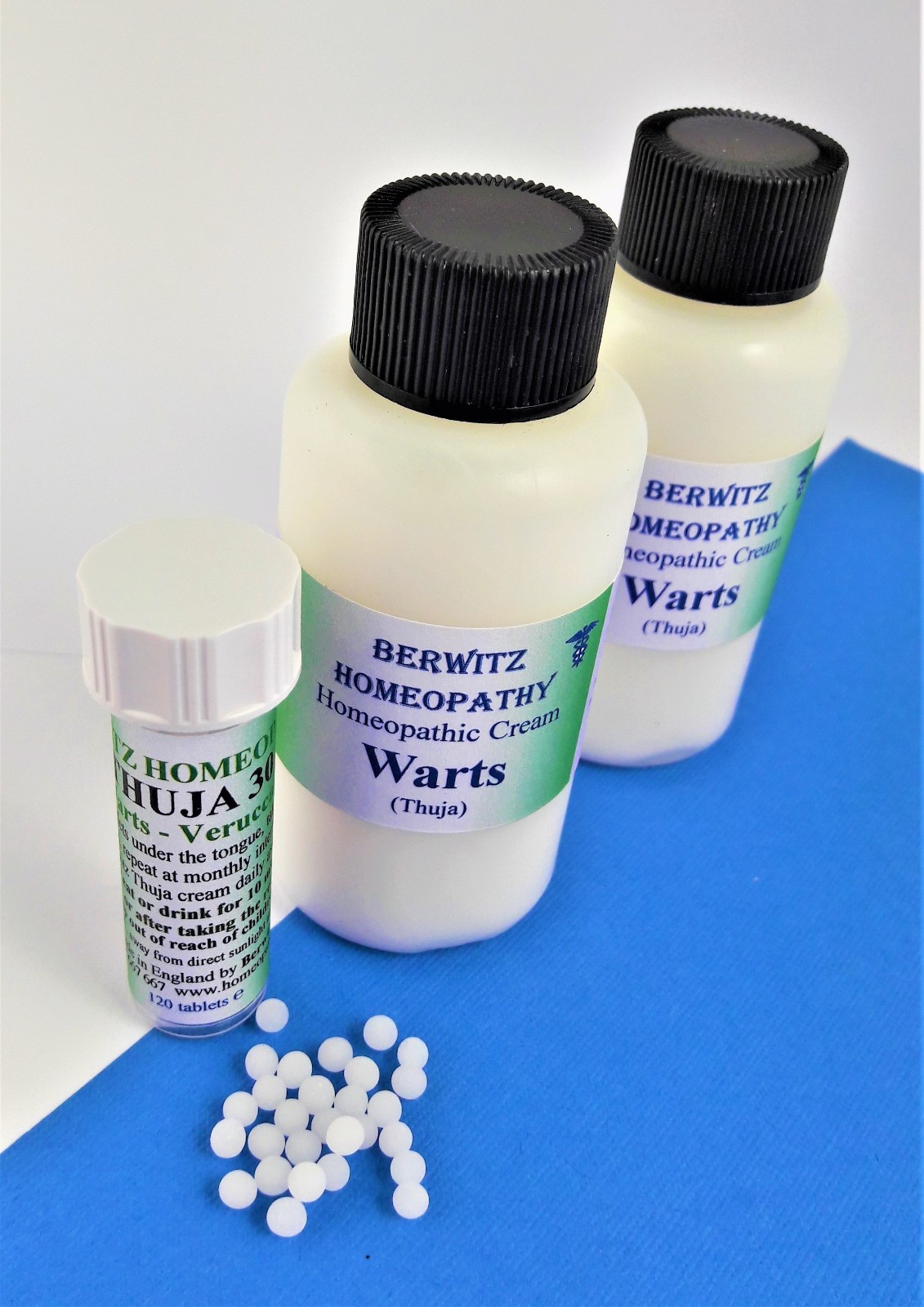 Homeopathy Thuja Warts Cream Lotion Remedy Kit Adults Children Verrucas ...