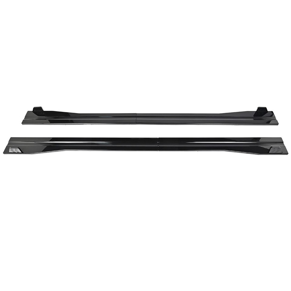 Gloss Black Side Skirts Extensions Rocker Panel For Nissan Maxima ...