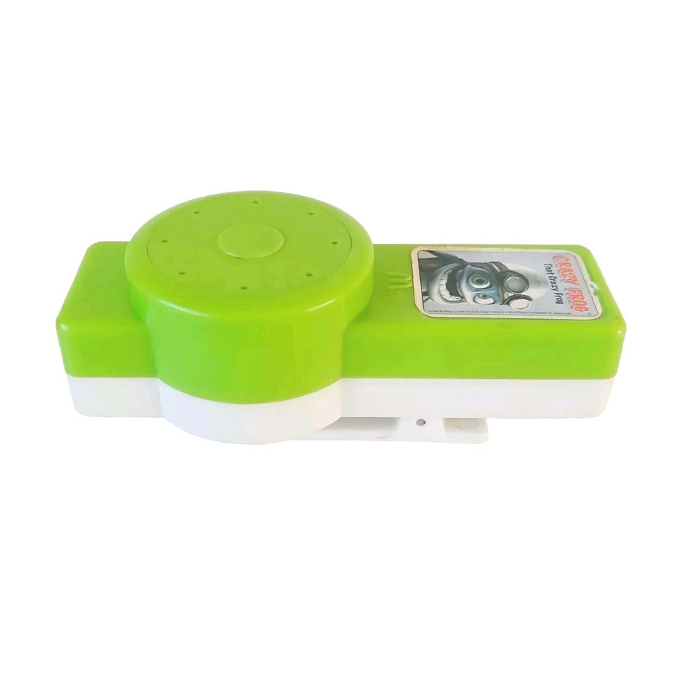 2006 McDonalds Toy - Music Player Box - CRAZY FROG Axel F (100% WORKING ...