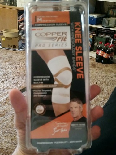 Brett Favre copper fit ad (flyer from package ) | eBay
