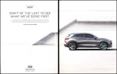 2019 Infiniti QX50 Original 2-page Advertisement Print Art Car Ad J996A ...