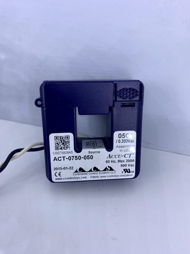 Continental Control Systems ACT-0750-050 NEW ACT0750050 Current ...