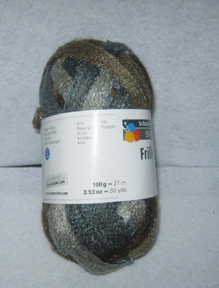 Schachenmayr - smc Yarn - Frilly - Grays and Browns - New Skein ...