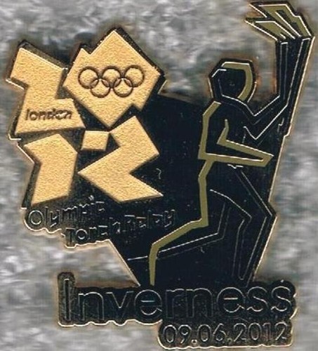 2012 London Olympic Torch Relay Inverness Games Mark Pin | eBay
