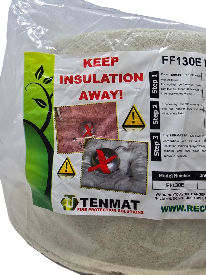 Tenmat FF130E Recessed Light Cover LOT OF 7 NEW 859812004016| eBay