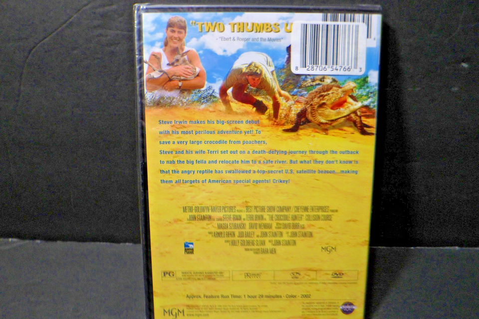 The Crocodile Hunter: Collision Course (DVD 2002) Steve and Terri Irwin ...