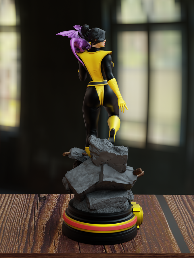 Kitty Pryde Resin Sculpture Statue Model Kit X-Men Marvel Unpainted ...