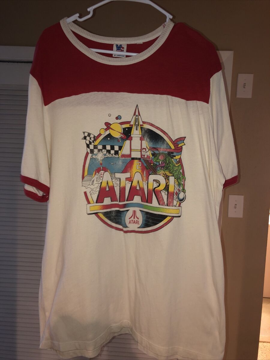 Vintage 80s Atari Gamer Gaming T Shirt Logo Video Game Vintage 80s Atari Gamer Gaming T Shirt Logo Video Game