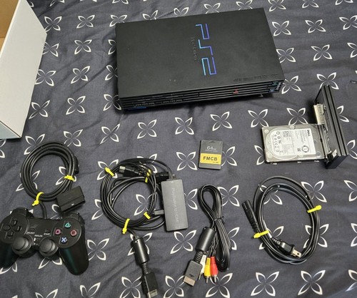 Sony PlayStation 2 - PS2 FAT Console w/ Cords + FMCB with 1TB Games | eBay