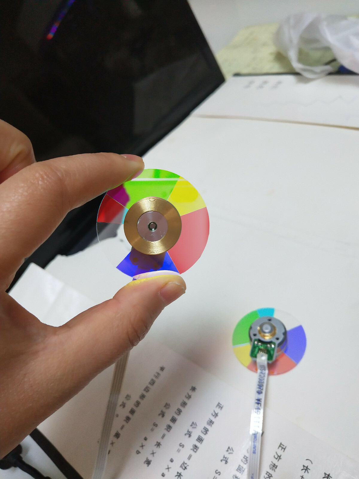 Brand New Smart UF55/UF55W/UF65/UF65W DLP Projector Color Wheel ...