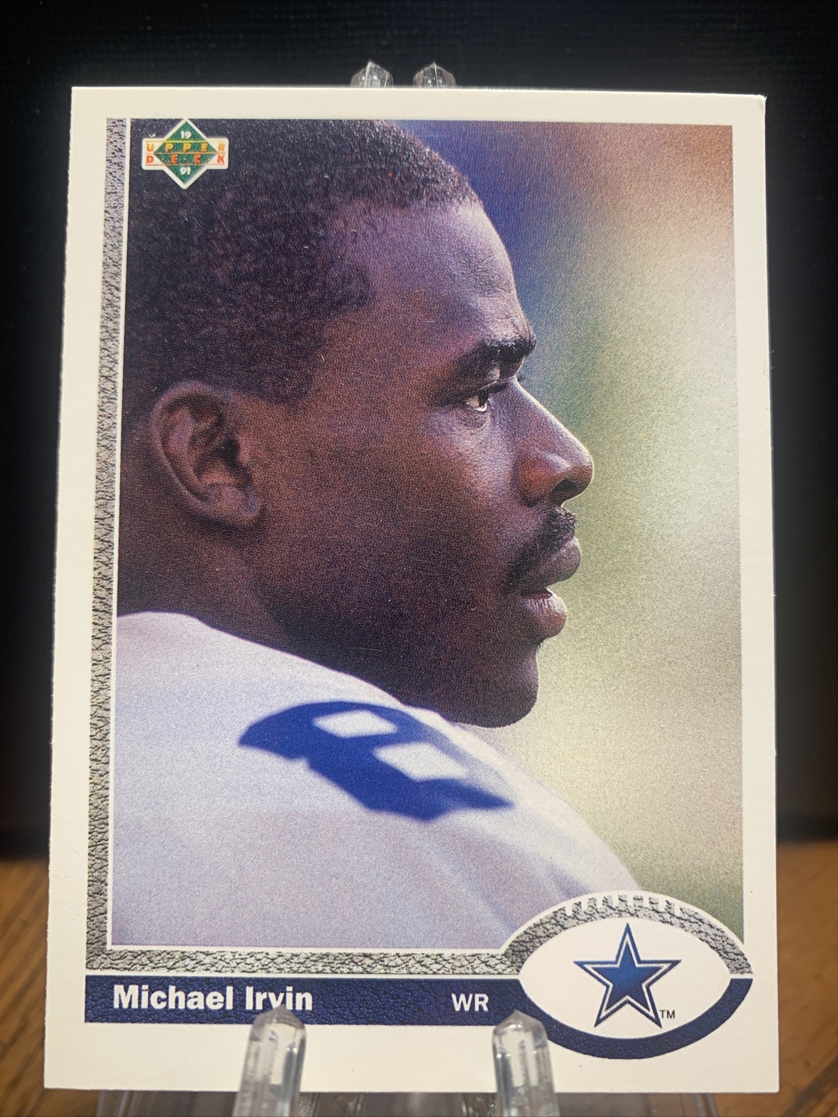Michael Irvin Card Upper Deck 1991 NFL Football #107 | eBay