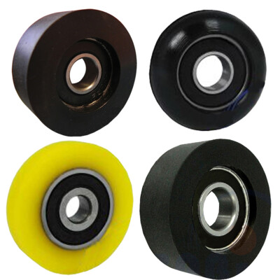 Rollen aus Polyurethan - Polyamid mit Kugellager Kunstoffrollen Ø 23-50 ...