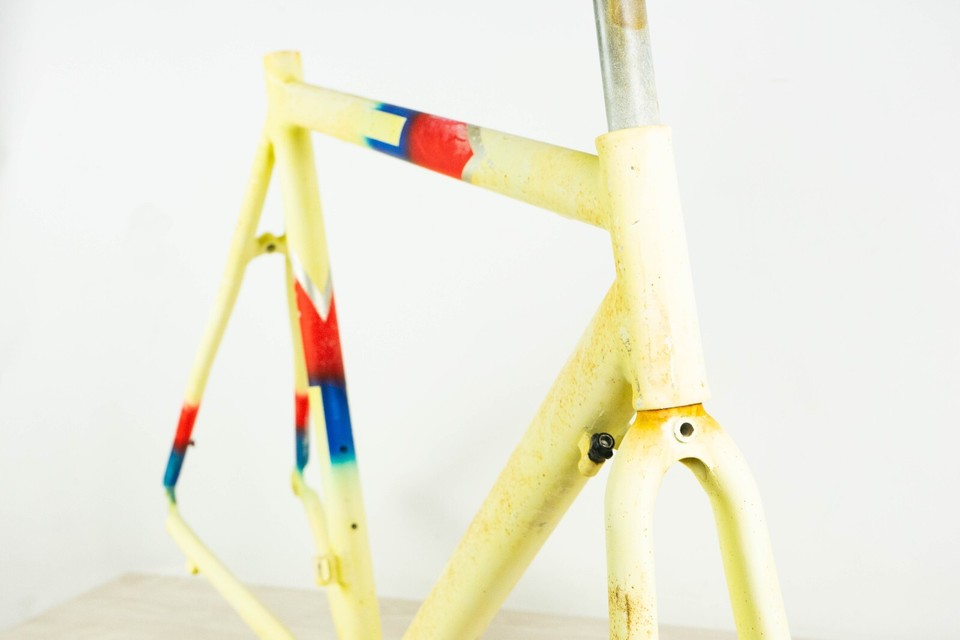 VINTAGE FRAME ROAD BIKE 53 54 ALLOY ITA 90S bicycle ALUMINIUM 700C 28 ...