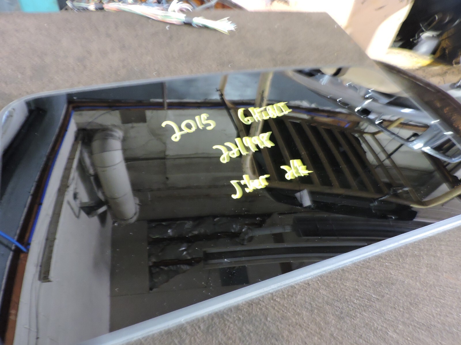 2014-17 MASERATI GHIBLI SUN ROOF GLASS WINDOW PANEL 6113068 | eBay