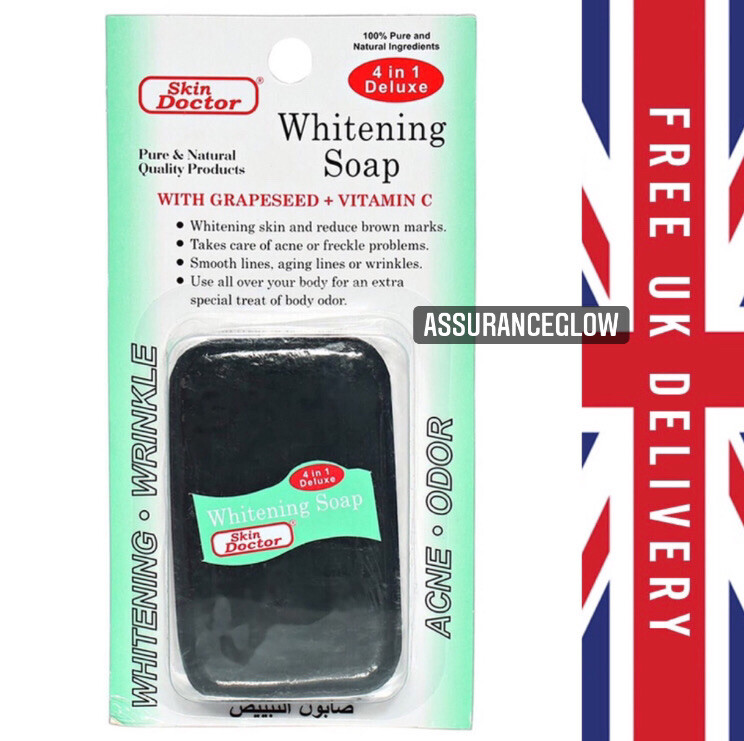 Skin Doctor Soap 4 in 1 Deluxe Whitening W/ Grapeseed & Vitamin C ...