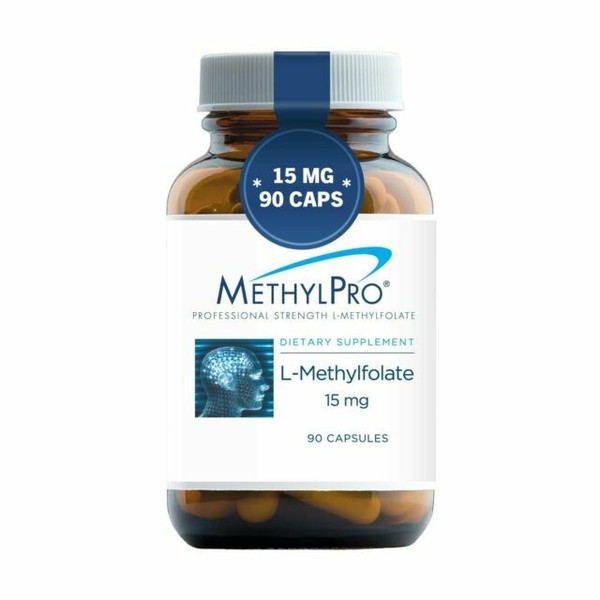 MethylPro L-Methylfolate 15 mg Folate Supplement - 90 Capsules for sale ...