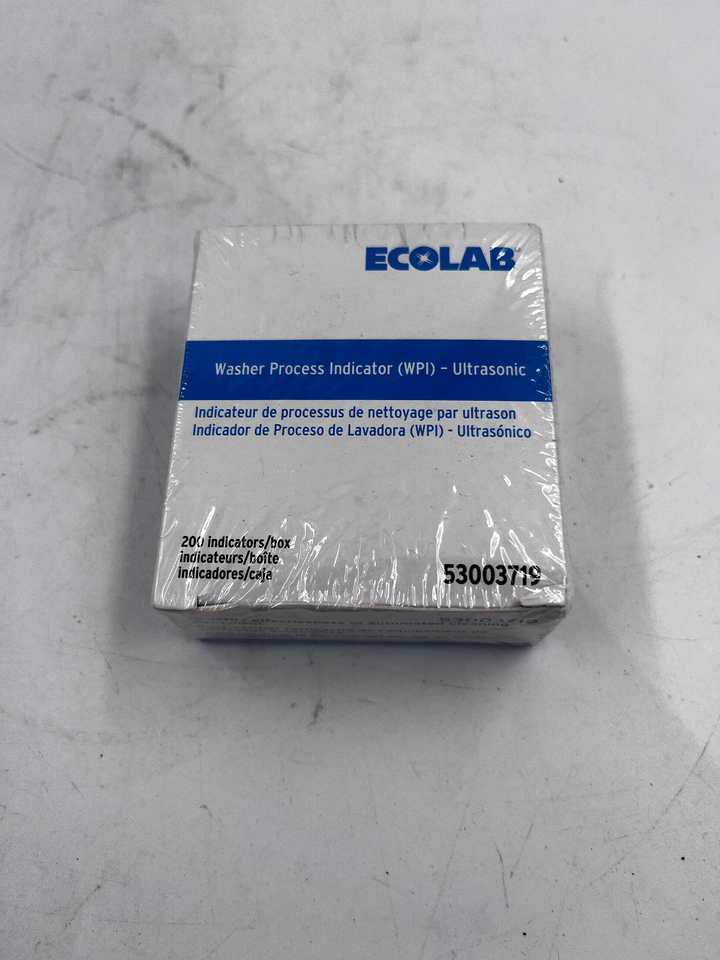 200 Strips Ecolab Washer Process Indicator Ultrasonic Test Strips 2027 ...