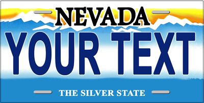 Nevada Personalized License Plate Novelty Automobile Accessory 12 x 6 ...