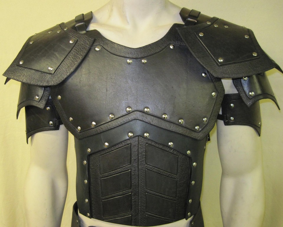 CUSTOM CRAFTED JUGGERNAUT CHEST BACK AND SHOULDERS armor LARP COSPLAY ...
