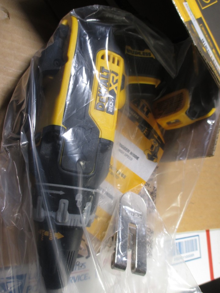 DEWALT DCF630B 20V XR Drywall Screwgun (Tool Only) in open box, no ...