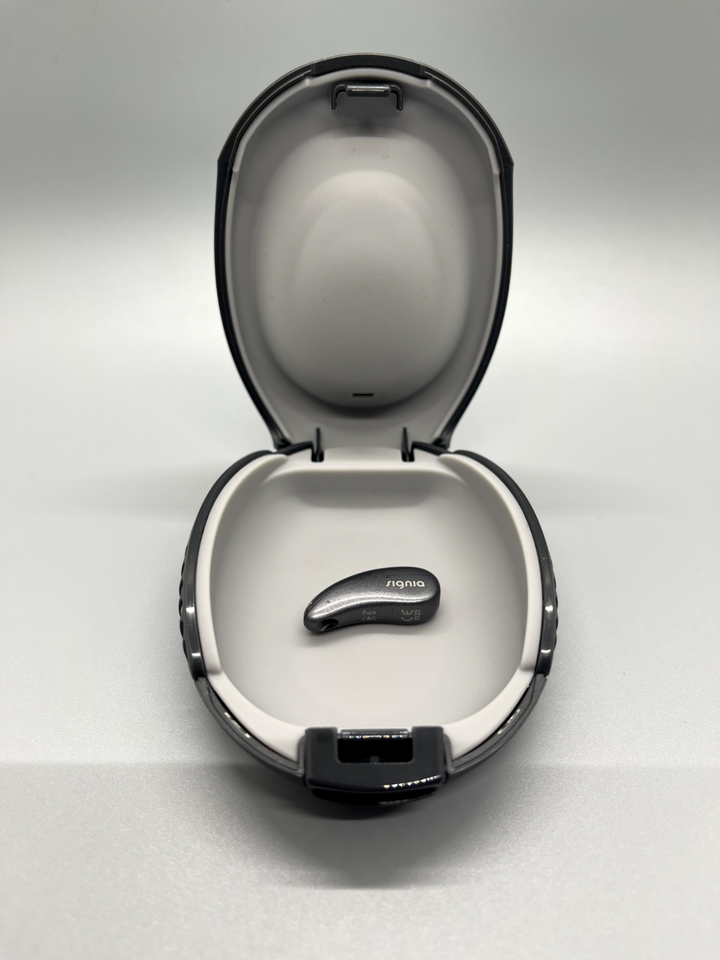 Signia Pure Charge & GO 1AX RIC Hearing Aid (Single) + Charger | eBay