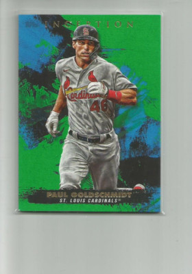 2021 TOPPS INCEPTION GREEN #16 PAUL GOLDSCHMIDT | eBay