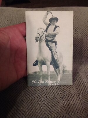 The Lone Ranger M.B.S. Arcade Exhibit Card 1920's | eBay