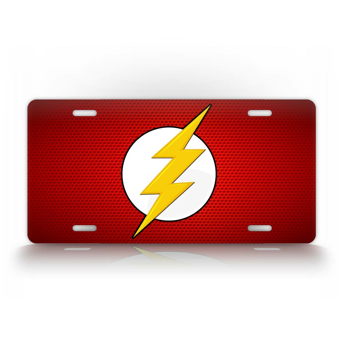 The Flash Lightning Bolt License Plate Thunder Strike Auto Tag ...