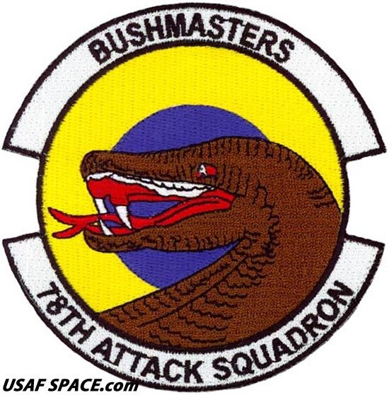 USAF 78th ATTACK SQUADRON -MQ-9 REAPER UAV- Creech AFB, NV - ORIGINAL ...