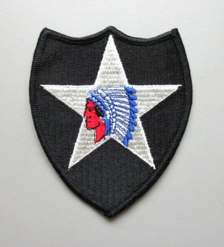 U.S. ARMY 2ND INFANTRY DIVISION MILITARY UNIFORM COLLECTIBLE SEW ON ...